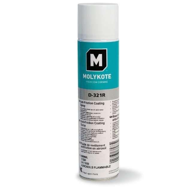 Molykote D-321 R Spray — сухое антифрикционное покрытие