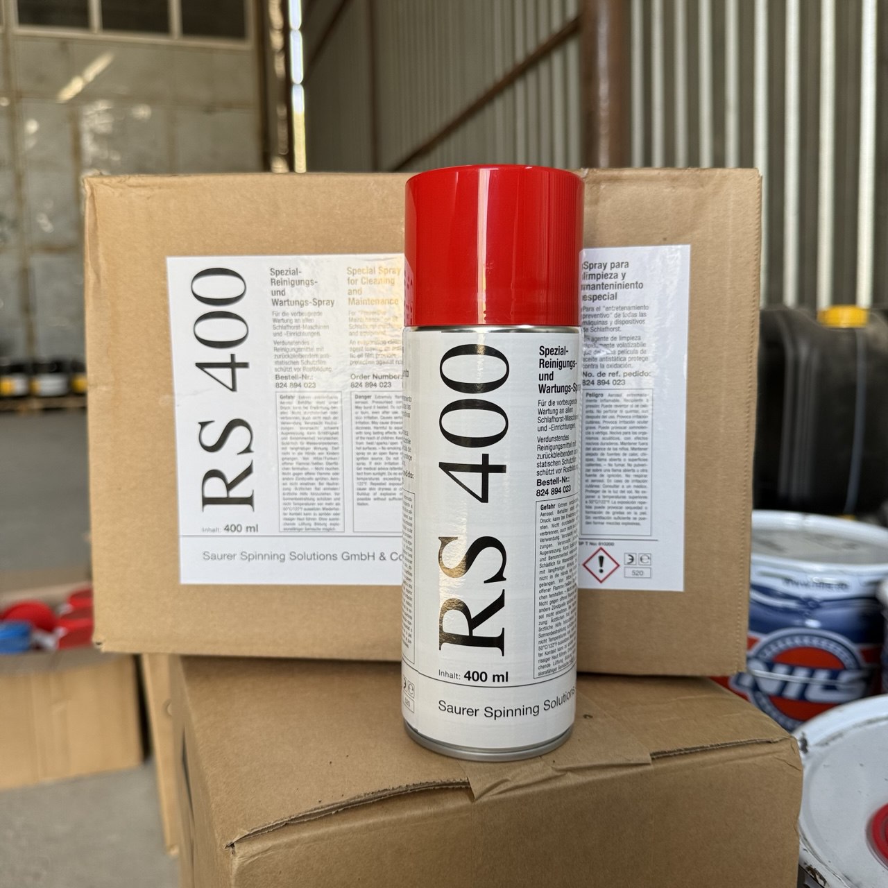 RS 400 SPRAY, спрей для сплайсеров Saurer, Купить в Ташкенте